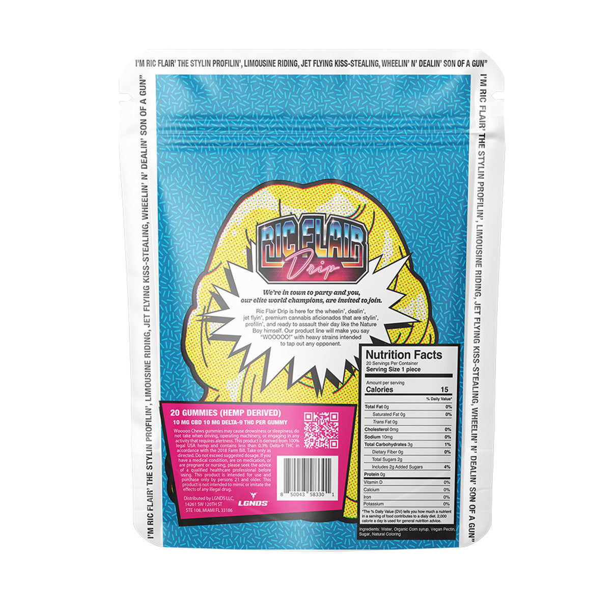 Ric Flair WOOOO! Chews D9 - 20 Count – ADV365