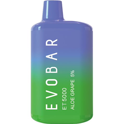 EVOBAR ET5000 - Disposable Vape Device - Aloe Grape (10 Pack) – ADV365